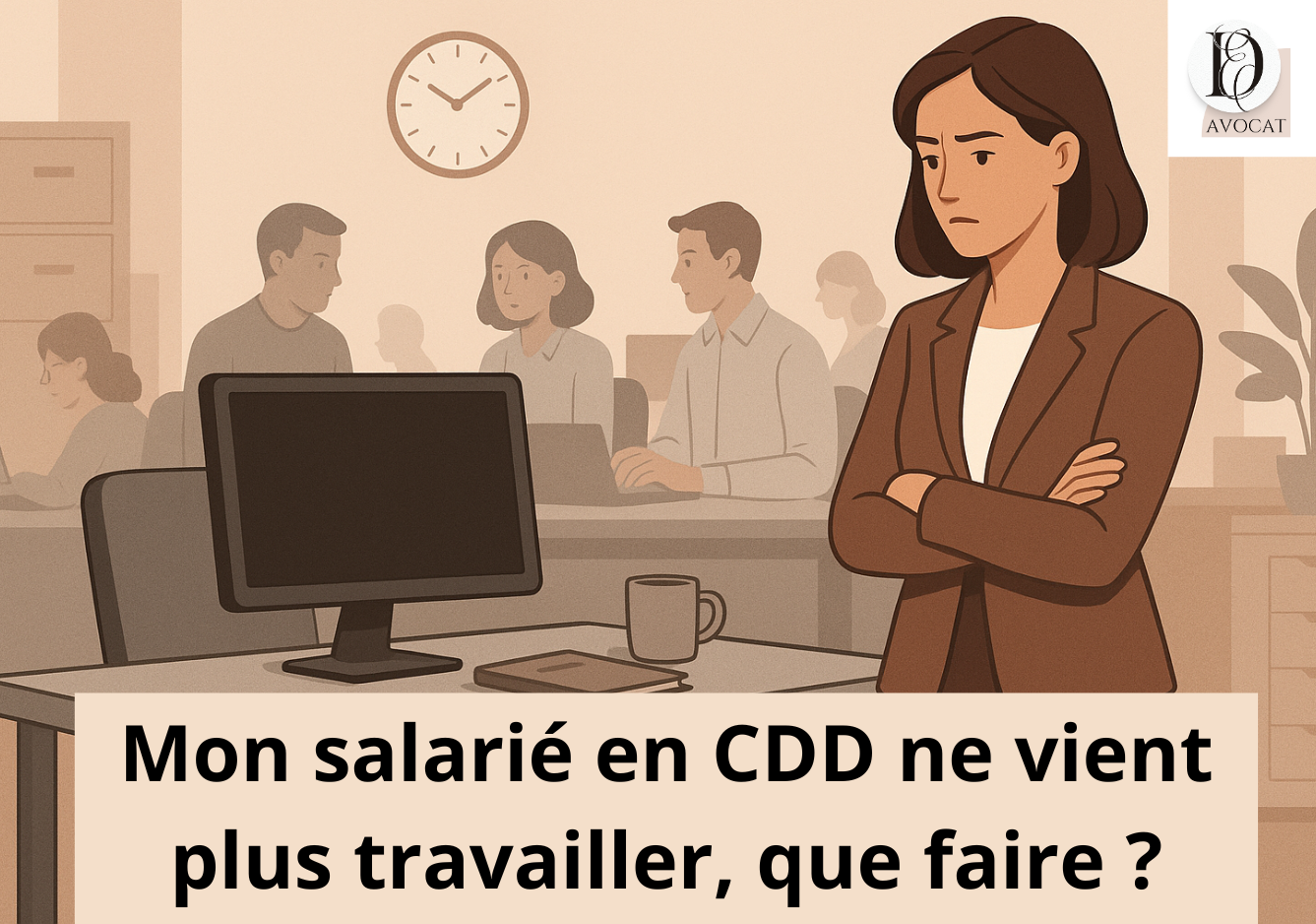 Mon salarié en CDD ne vient plus travailler : que faire